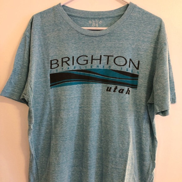 Blue 84 | Shirts | Brighton Reaort Tshirt Large | Poshmark